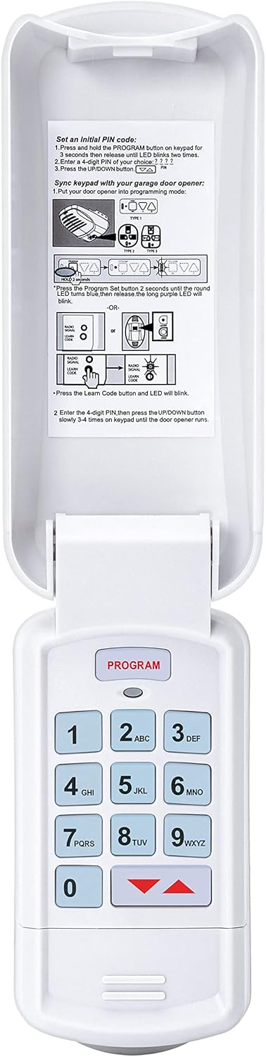 Amazon.com: 1 for GK-BX 315/390MHZ IntelliCode Wireless Keyless Entry ...