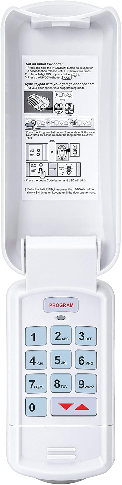 Amazon.com: 1 for GK-BX Intellicode Wireless Keyless Entry Keypad ...
