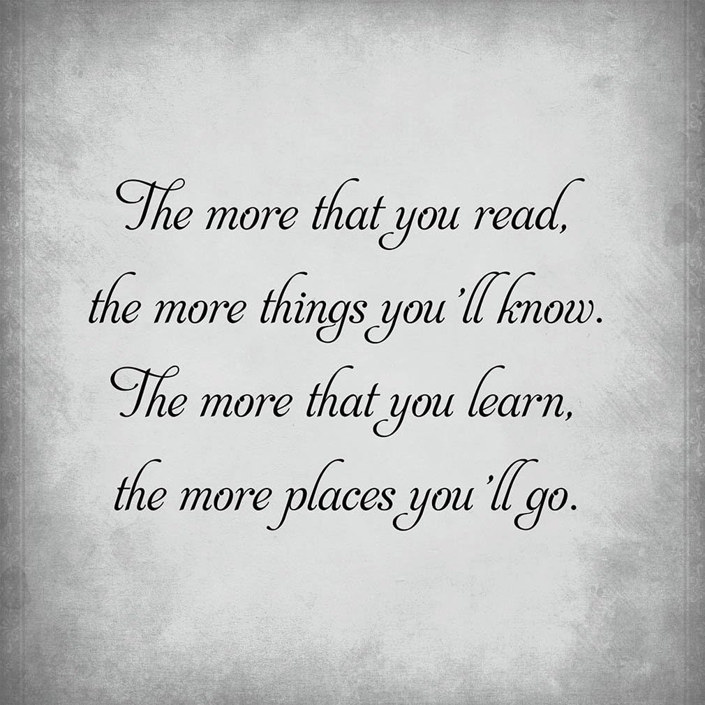 Amazon.com: The More You Learn More Places You'Ll Go #2 Novelty Square ...
