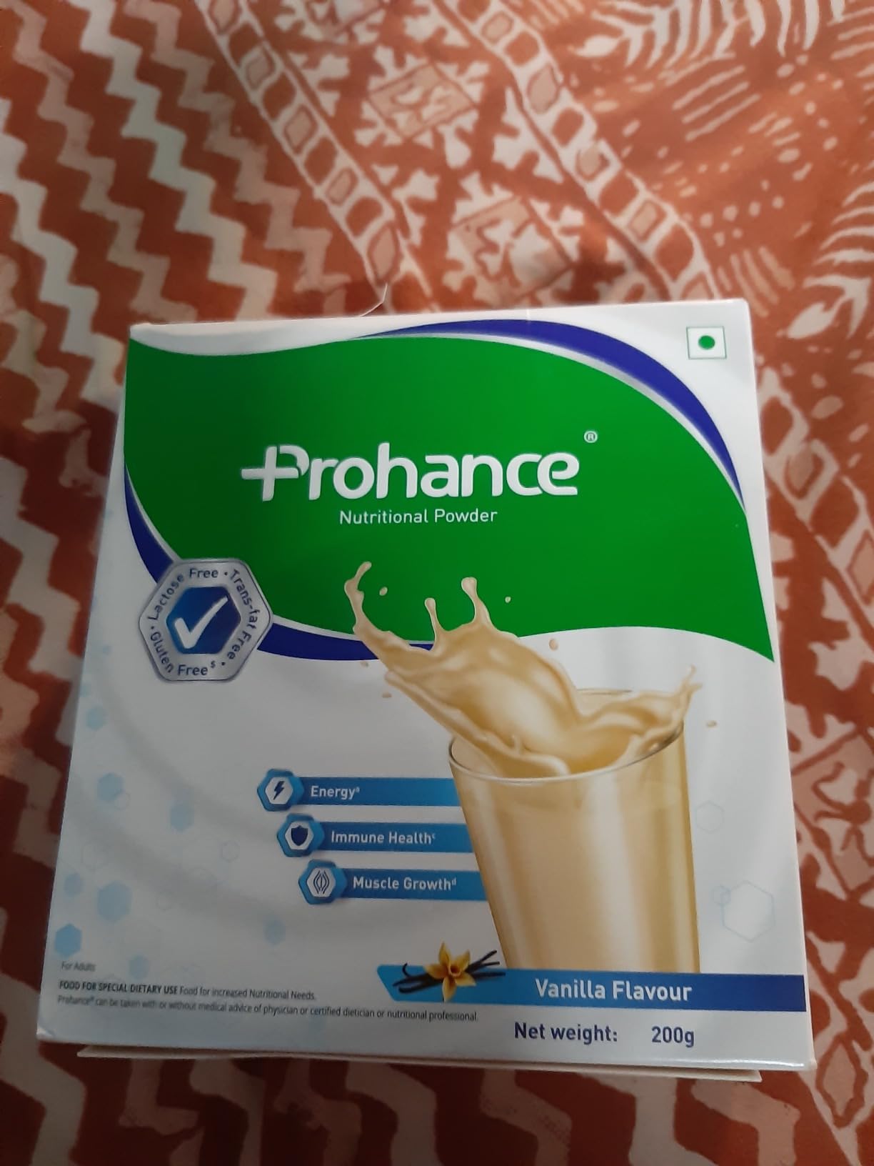 Prohance Nutritional Powder,Vanilla,200 G,1 Count,4 Servings : Amazon ...