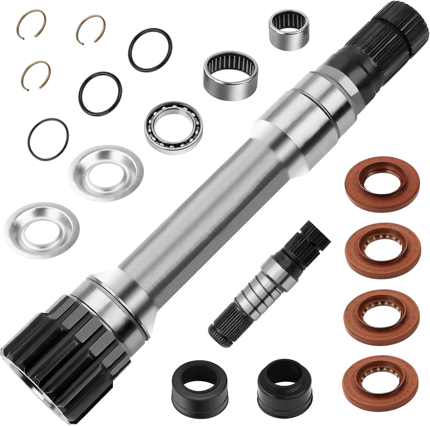 Amazon.com: Right Front Differential Axle Intermediate Shaft Kit Fit ...
