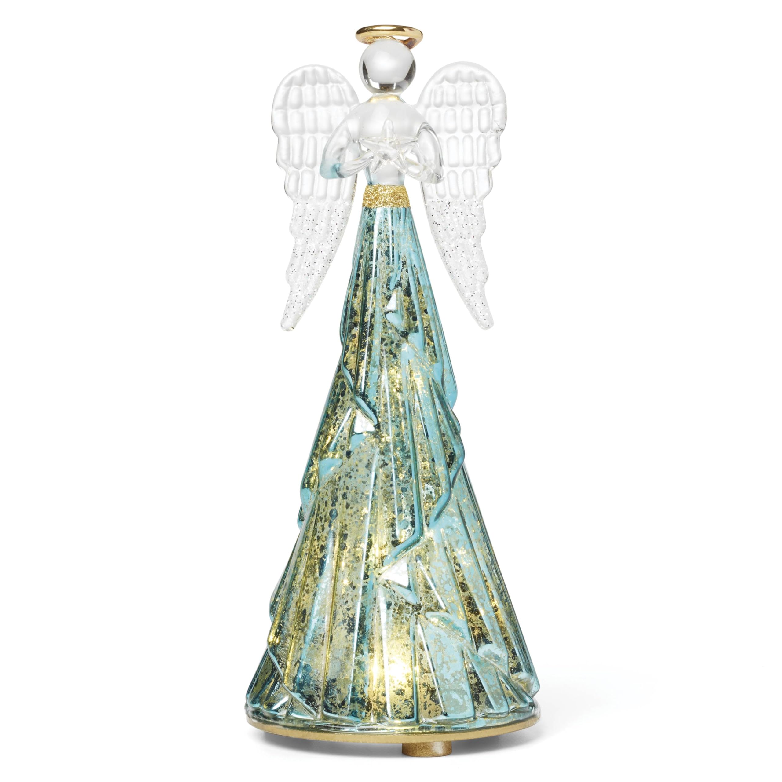 Amazon.com: Lenox 896329 Radiant Light Light-Up Angel with Star : Home ...