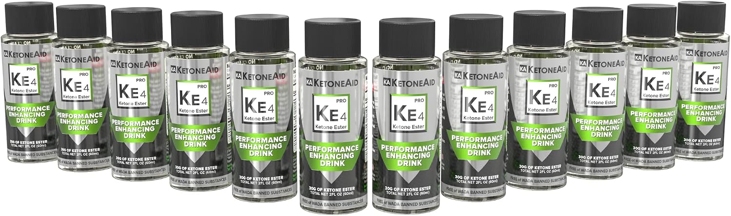 Amazon.com: KetoneAid KE4 Pro Ketone Ester Drink | Not a Ketone Salt ...