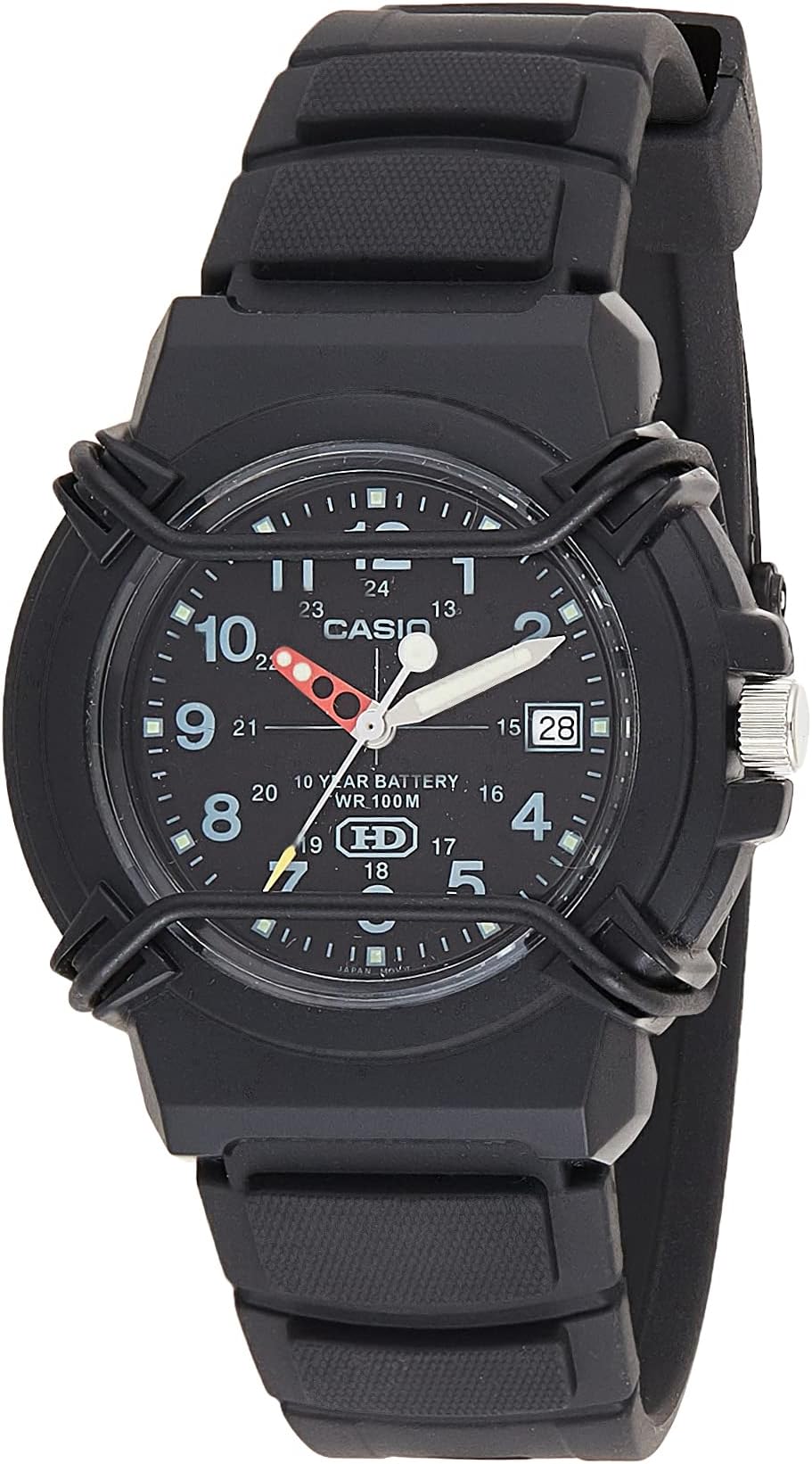 Casio Collection Men's Watch HDA-600B-1BVEF : Amazon.co.uk: Fashion