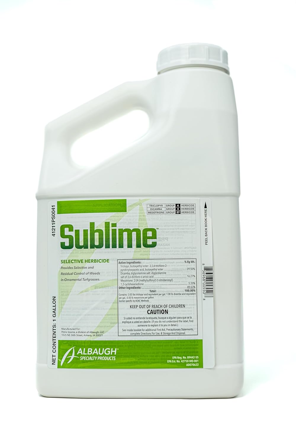Amazon.com : Albaugh Sublime Weed Killer, Unrivaled Defense Against ...