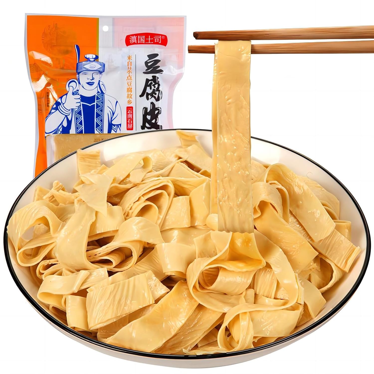 Amazon.com: JTEDZI Dried Tofu Skin Soybean Tofu Skin, Handmade Dry Beancurd Skin, Vegetarian ...