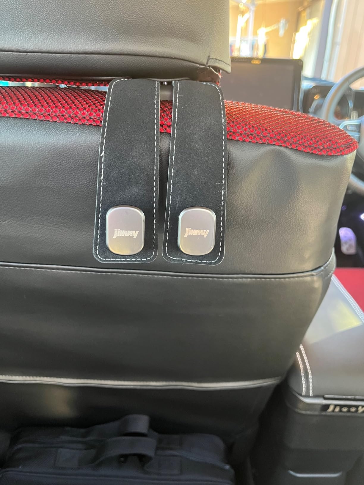 Amazon.co.jp: LUTU ジムニーJB74/64全シリーズ全シリーズ対応 車用シートフック 専用LOGO 専用デザイン 隠せる式 ...