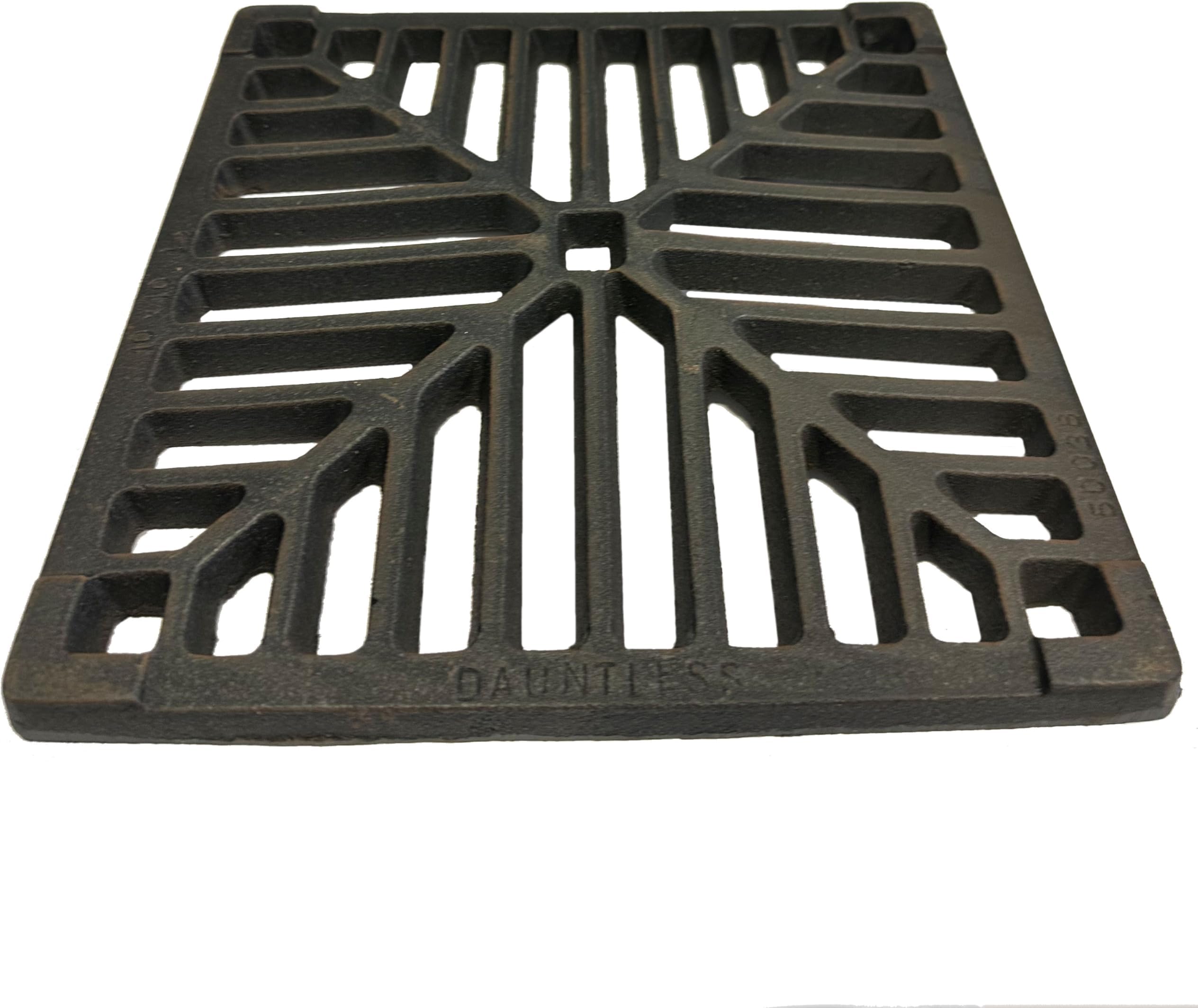 9" x 9" 229mm x 229mm 13mm 1/2" thick Square Cast Iron Gully Grid ...