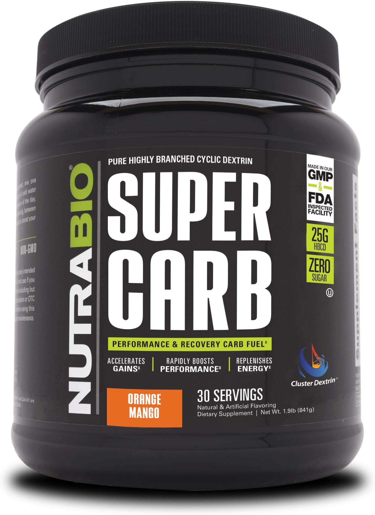 Amazon.com: NutraBio Super Carb - Complex Carbohydrate Supplement ...