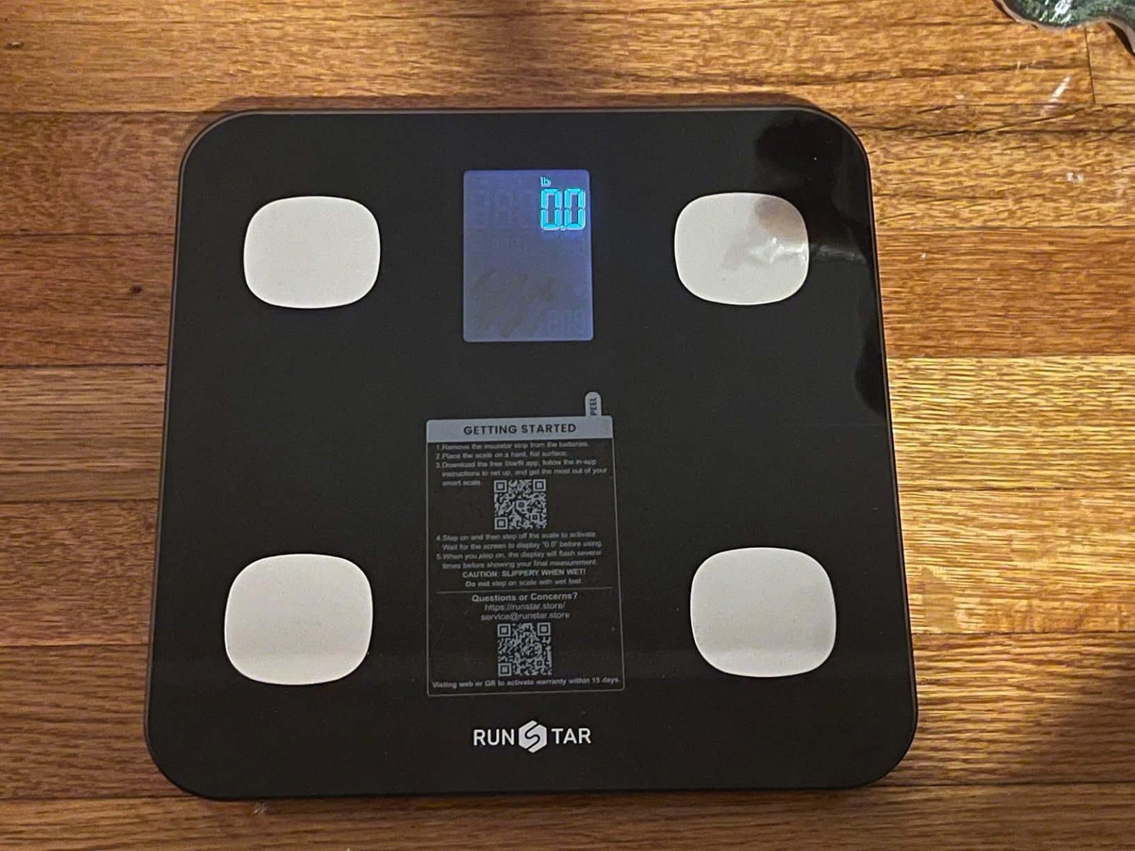 $8/mo - Finance Smart Scale for Body Weight and Fat Percentage, RunSTAR ...