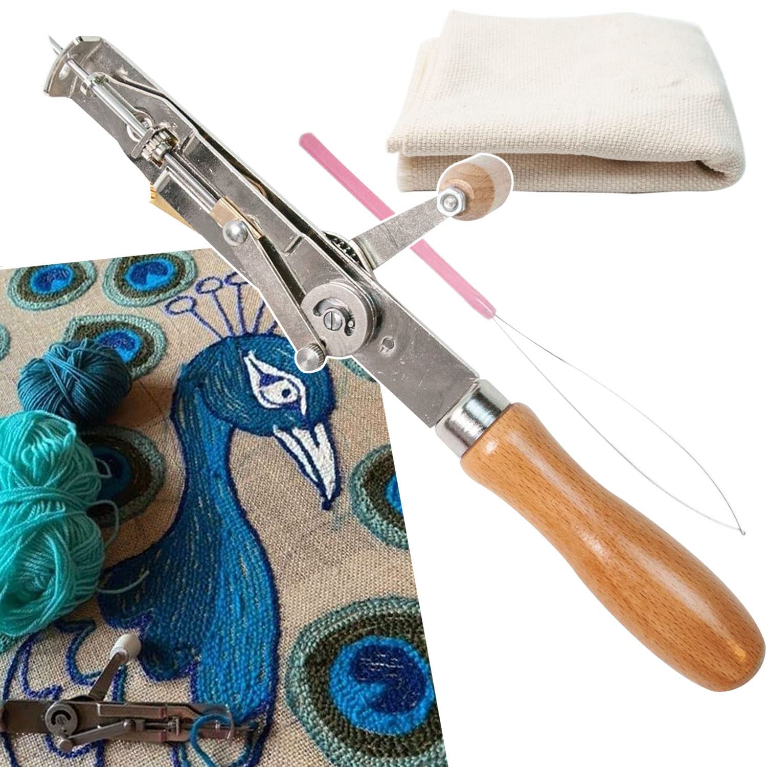Buy FADALE Cut Pile Rug Tufting , Fast Manual Rug Hooking Tool, Carpet ...