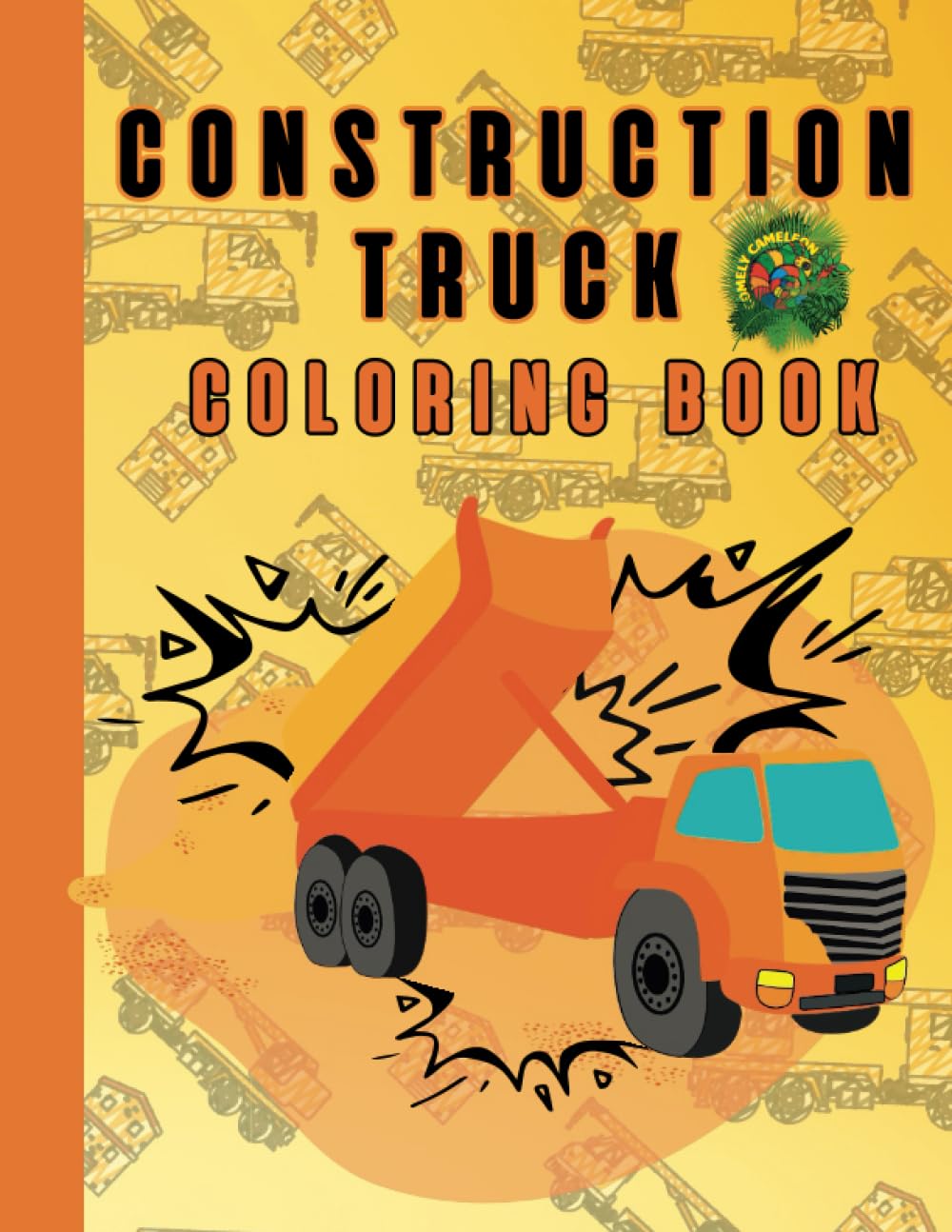 Construction truck coloring book: Vehicles and heavy equipment to color ...