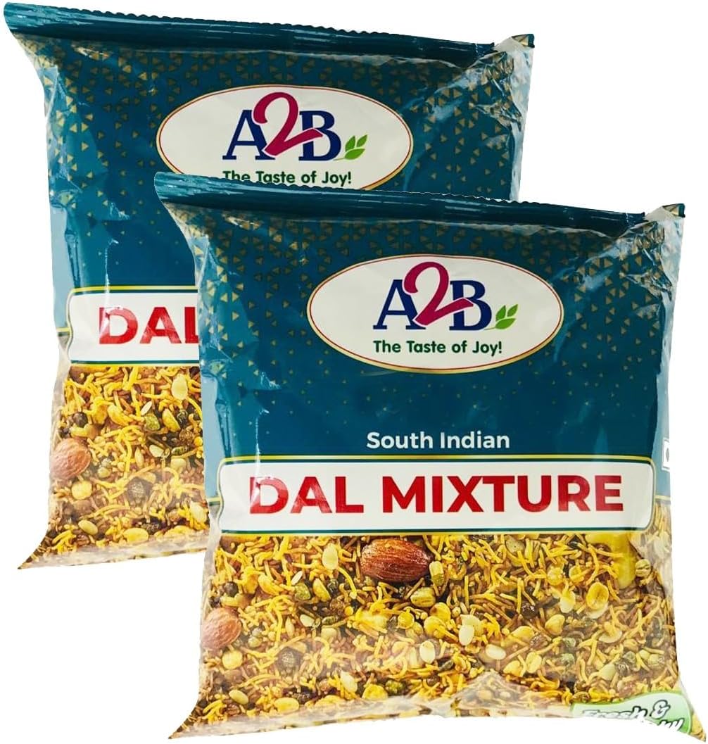 A2B Dal Mixture, Sweet and salty taste, Crunchy, and sweet snack made ...