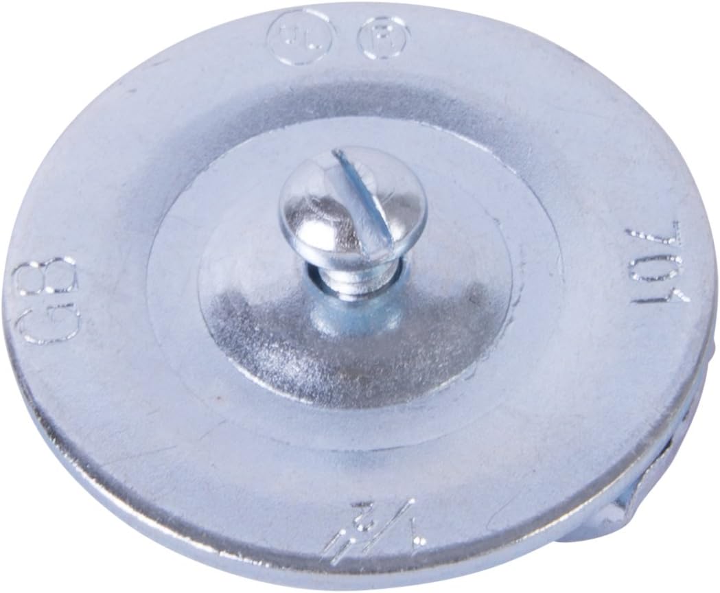 Amazon.com: Gardner Bender KO701C Metal Knockout Seal, ½ Inch Conduit ...