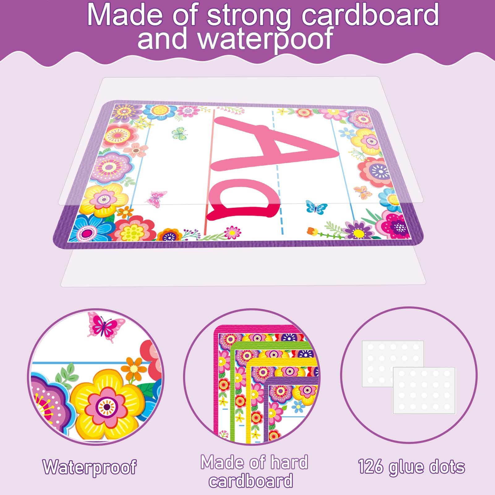 Snapklik.com : Bulletin Board Letters - ABC Alphabet Poster Classroom ...