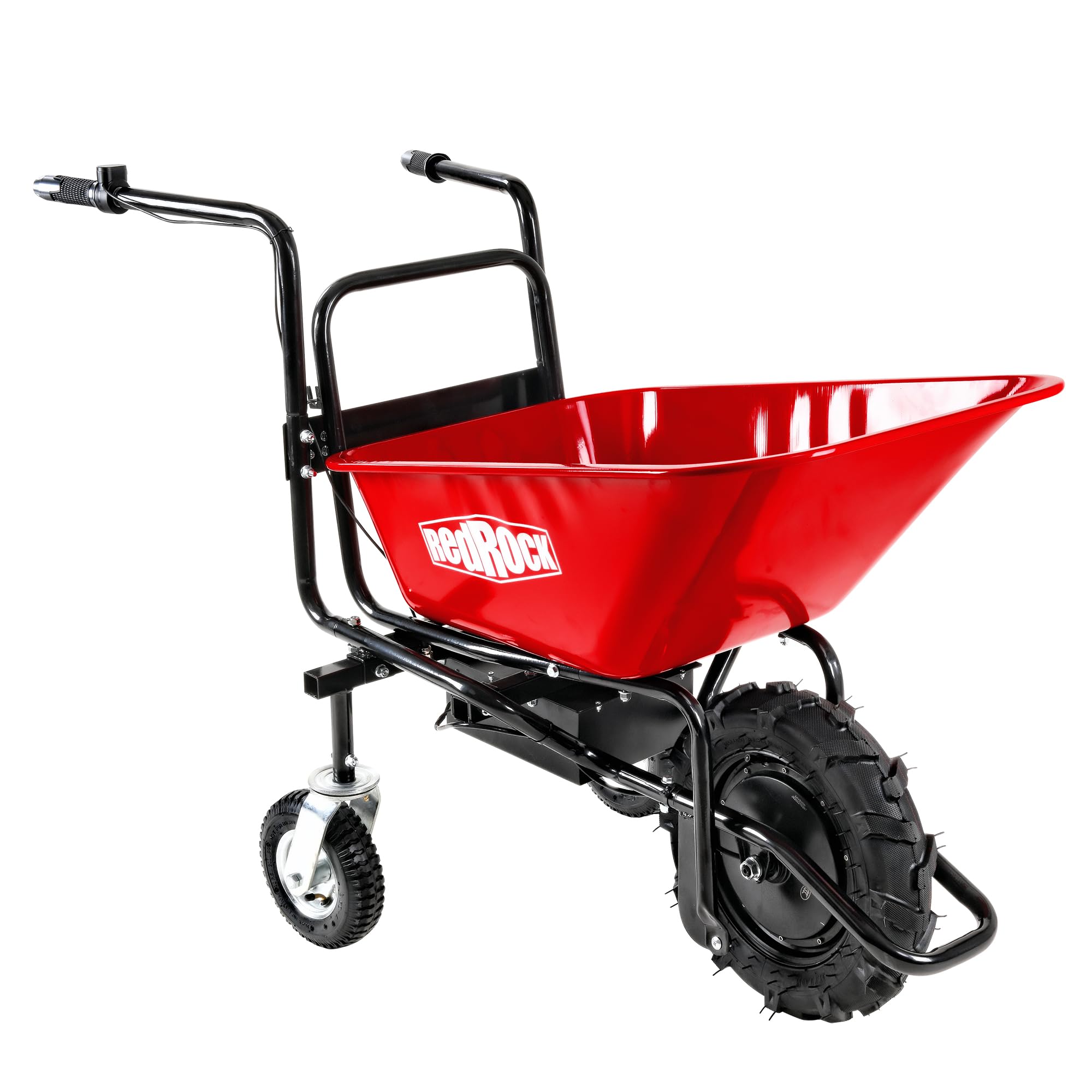 Amazon.com: Electric Wheelbarrow Powered Utility Cart. 24VDC 500W AGM ...