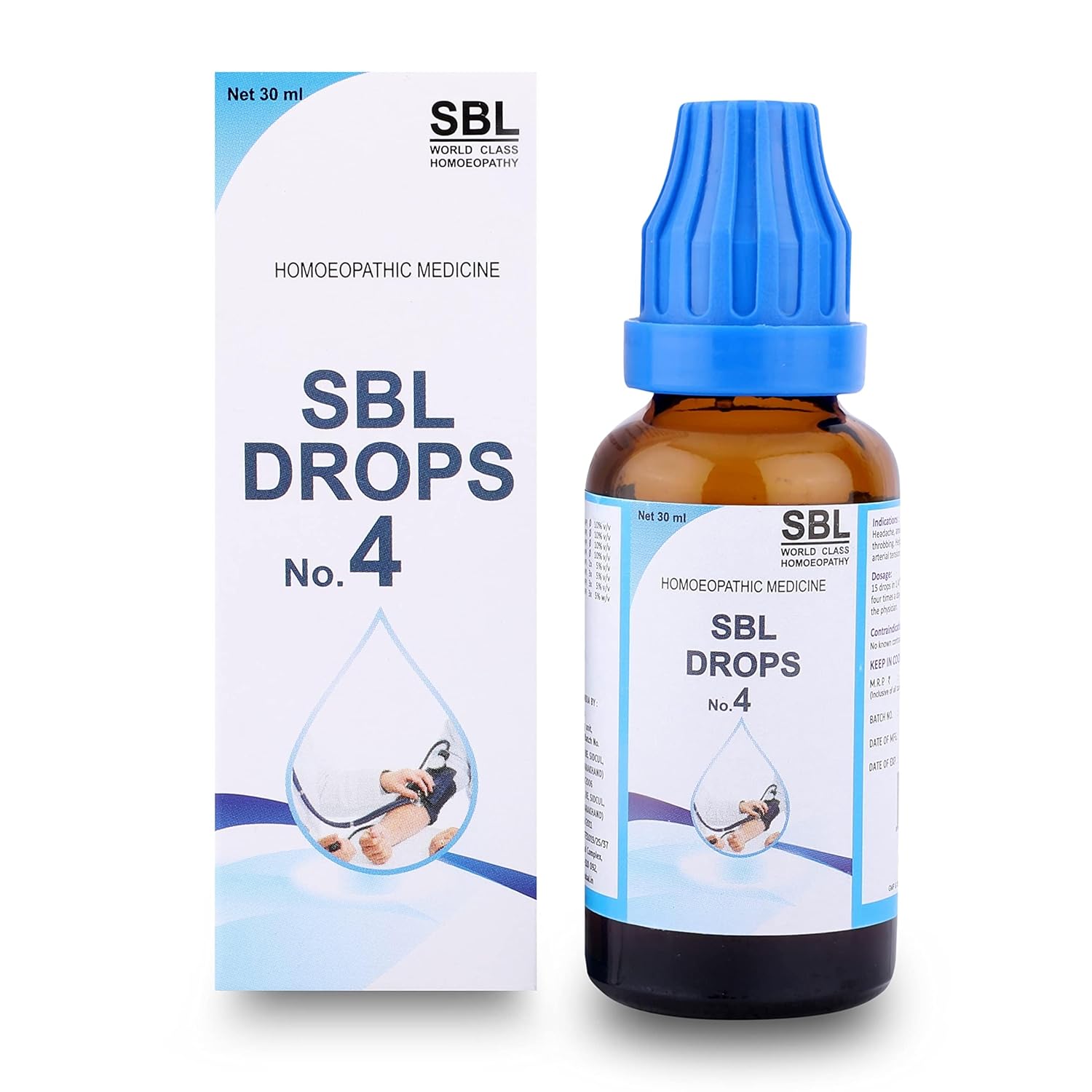 Buy SBL Drops No 4 Hypertension (30ml) (Pack of 2) Online at Low Prices in India - Amazon.in