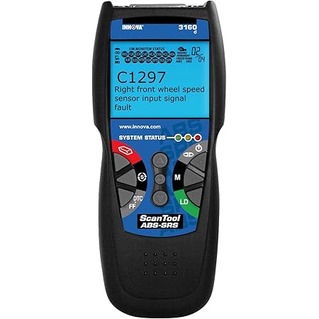 Innova 3160 Diagnostic Scan Tool with ABS/SRS and Live Data for OBD2 ...