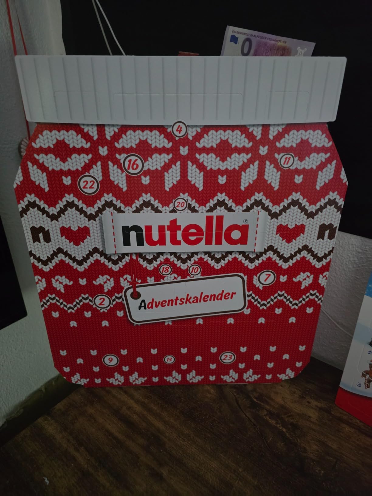 nutella Adventskalender 2024, eine Schokoladen-Adventskalender ...