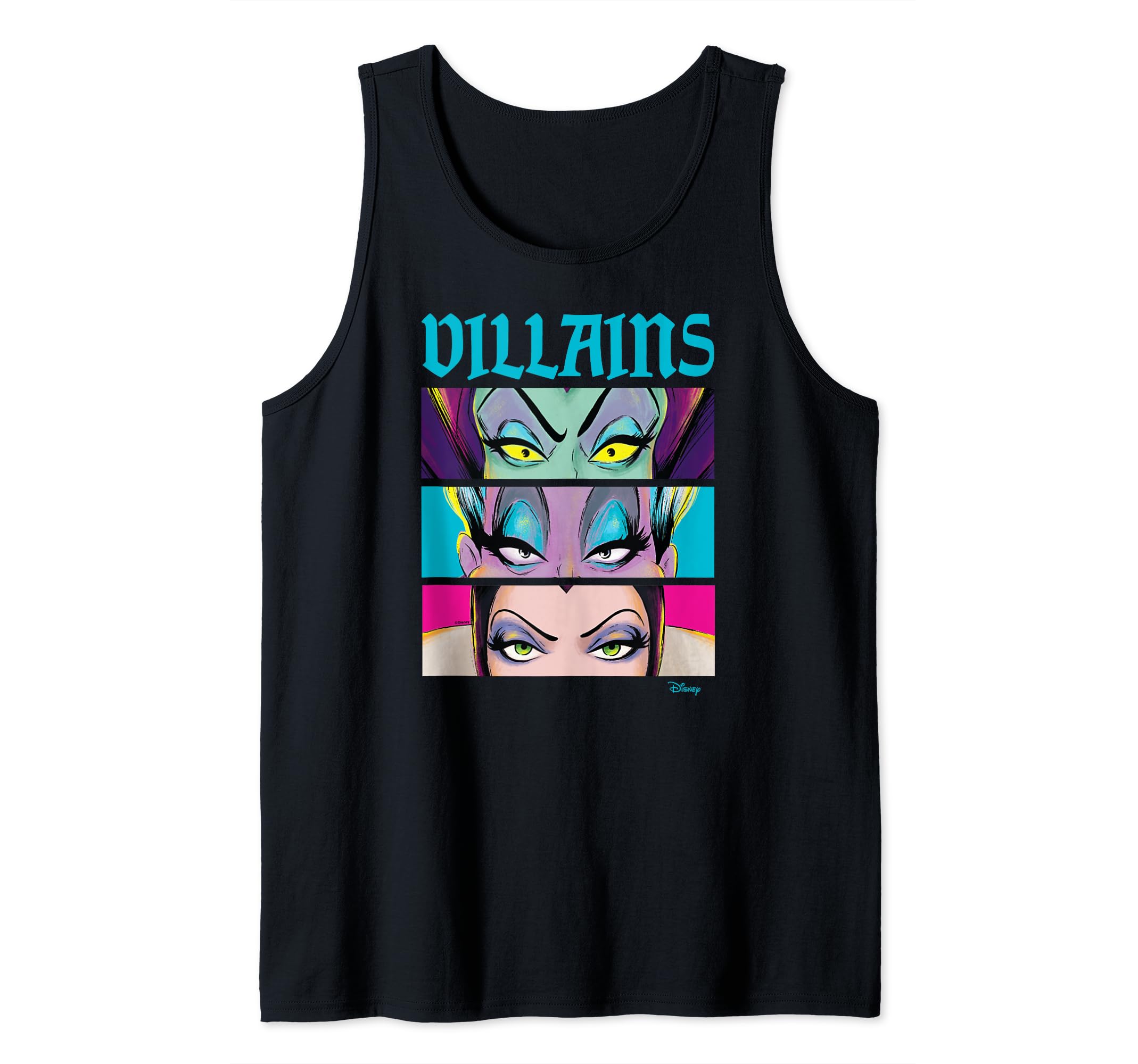 Amazon.com: Disney Villain - Villains Stacked Tank Top : Clothing ...