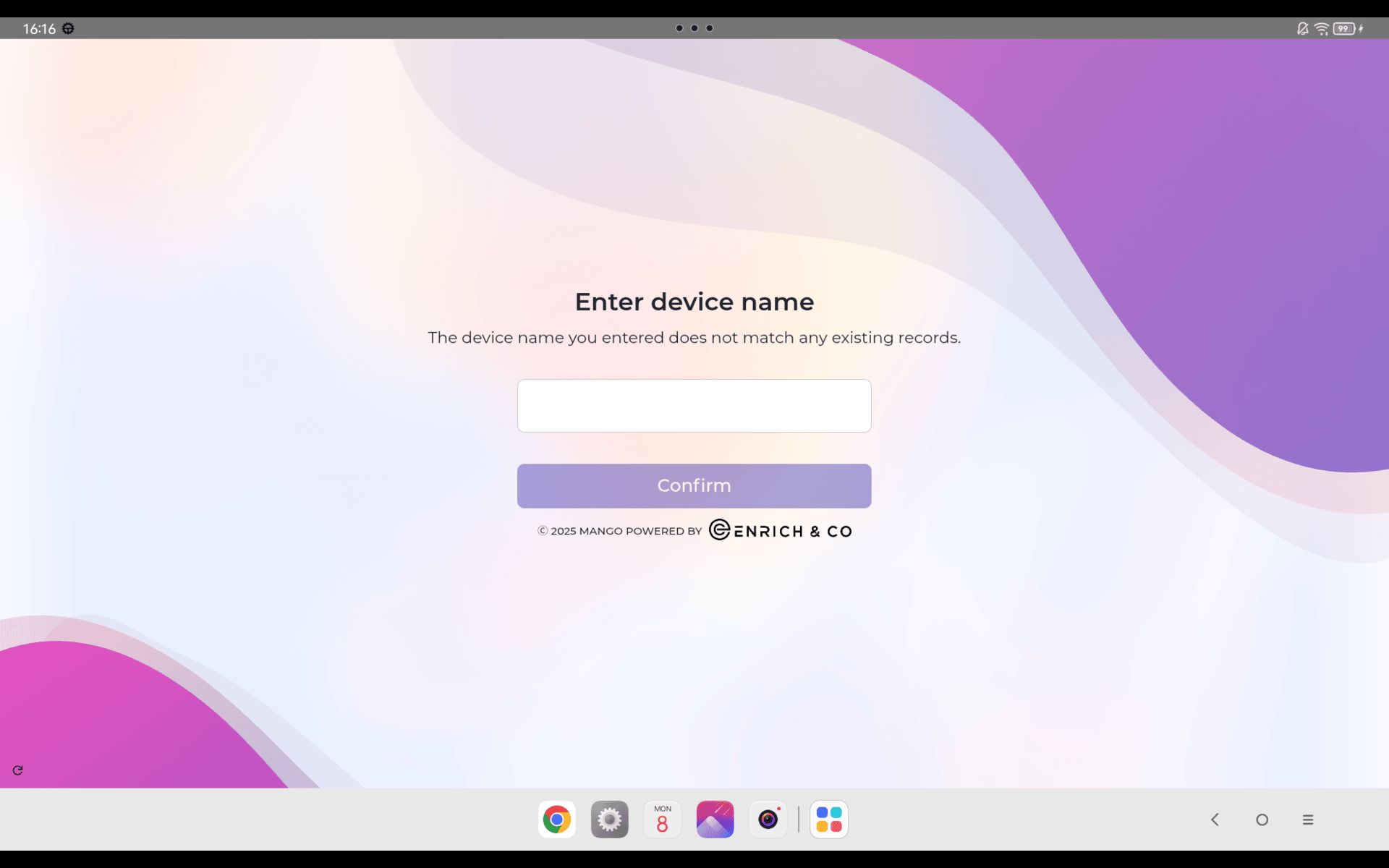 Aplicación Mango Pad en Amazon Appstore