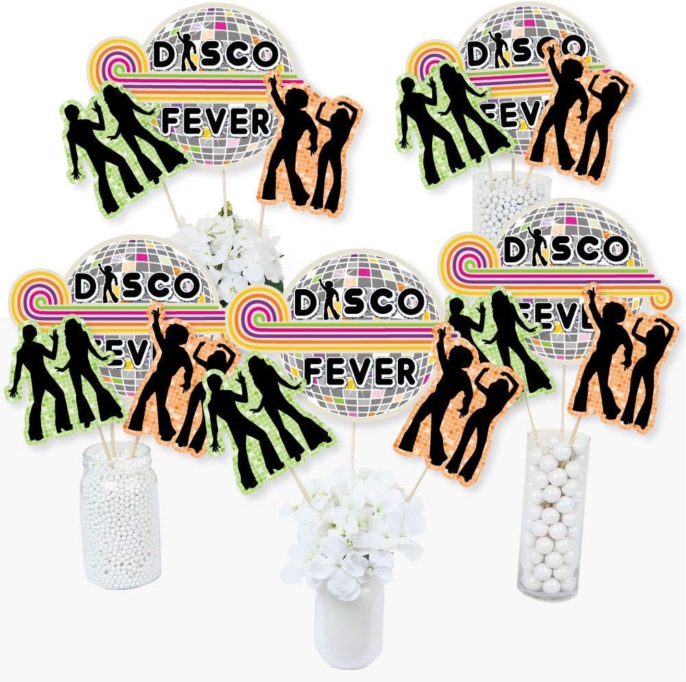 Amazon.com: Big Dot of Happiness 70's Disco - 1970s Disco Fever Party ...
