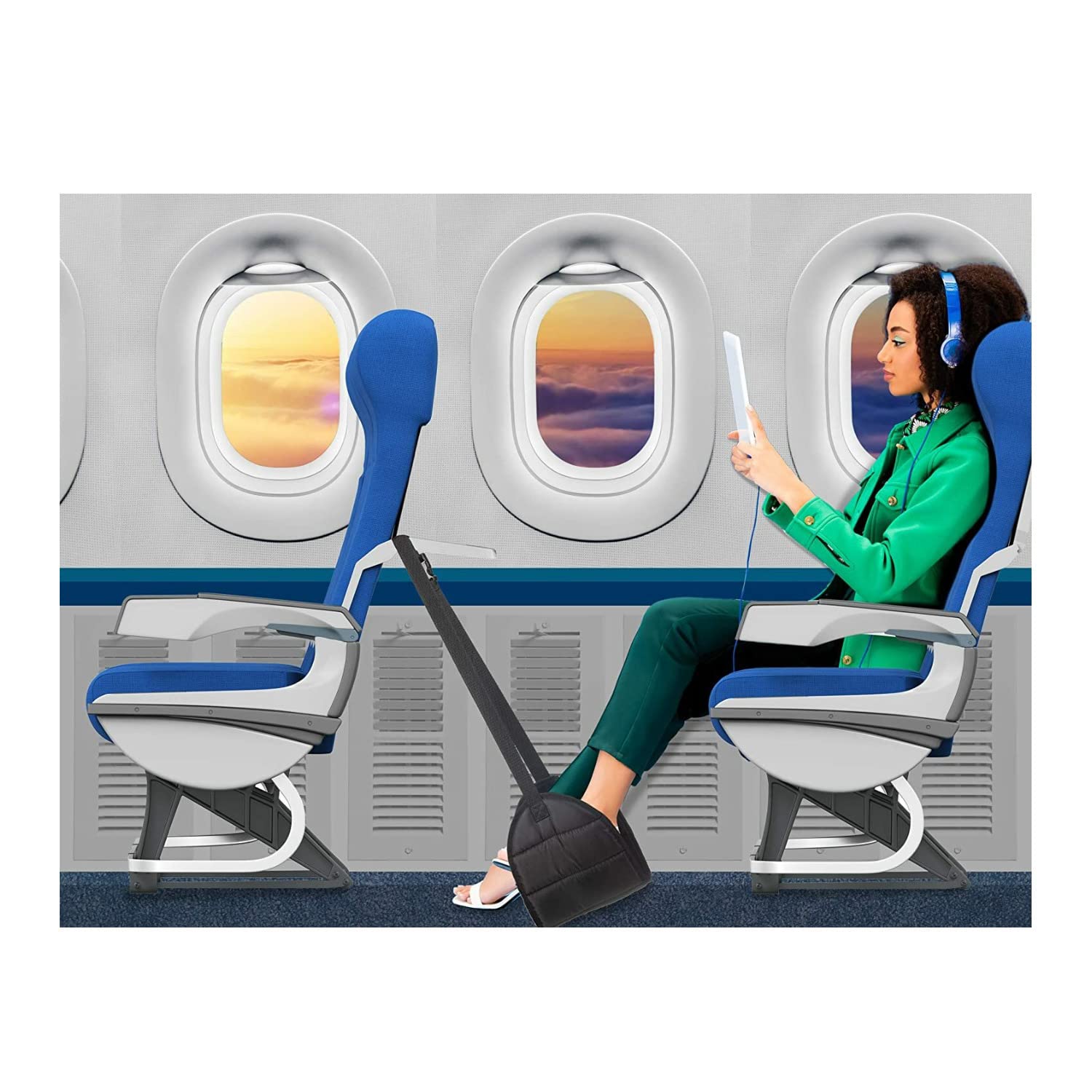 Snapklik.com : Rest, Ergonomic Foot, Pressure Relief Portable Foot ...