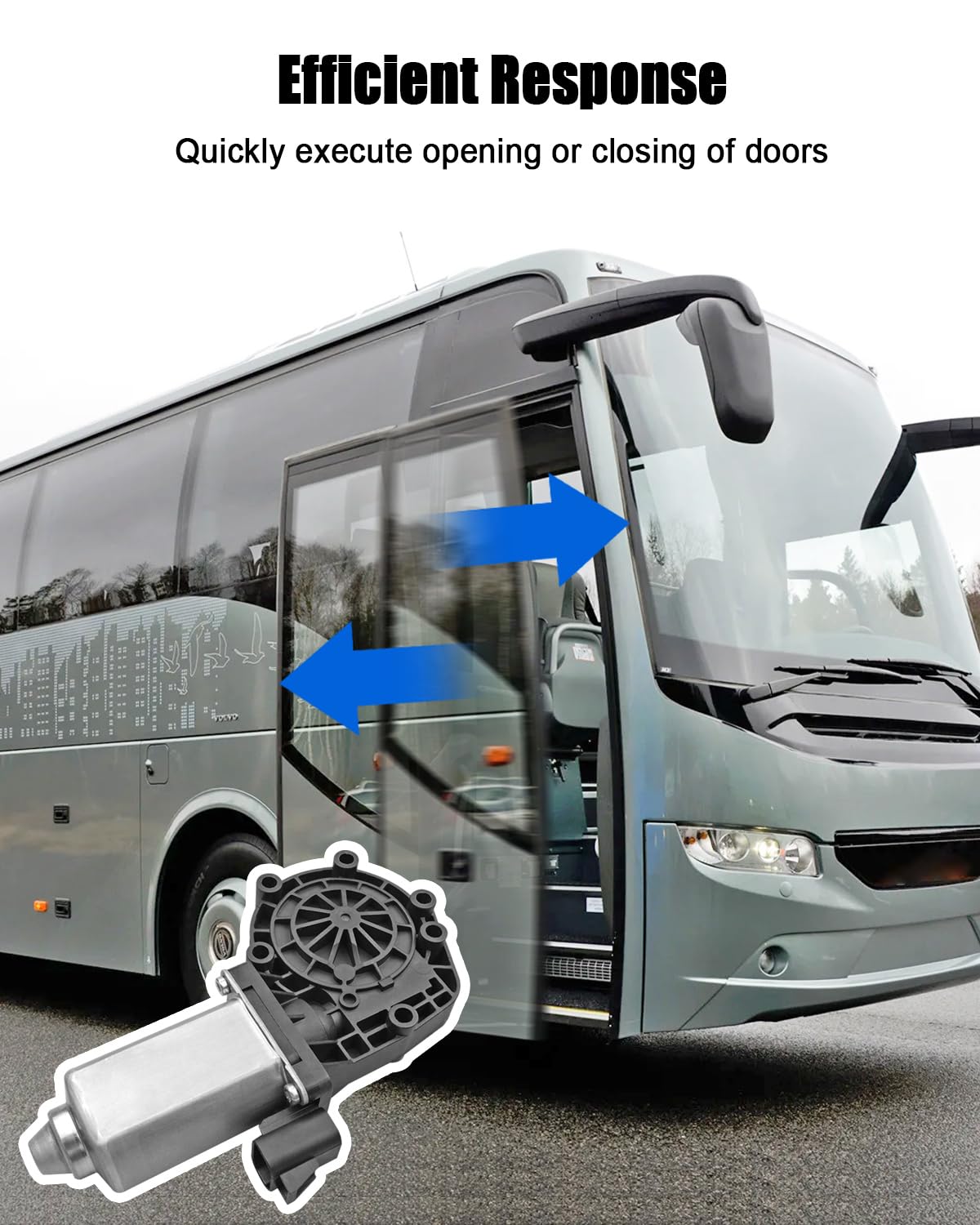 Snapklik.com : Bus Electric Passenger Door Motor Replace P100047 113260 ...
