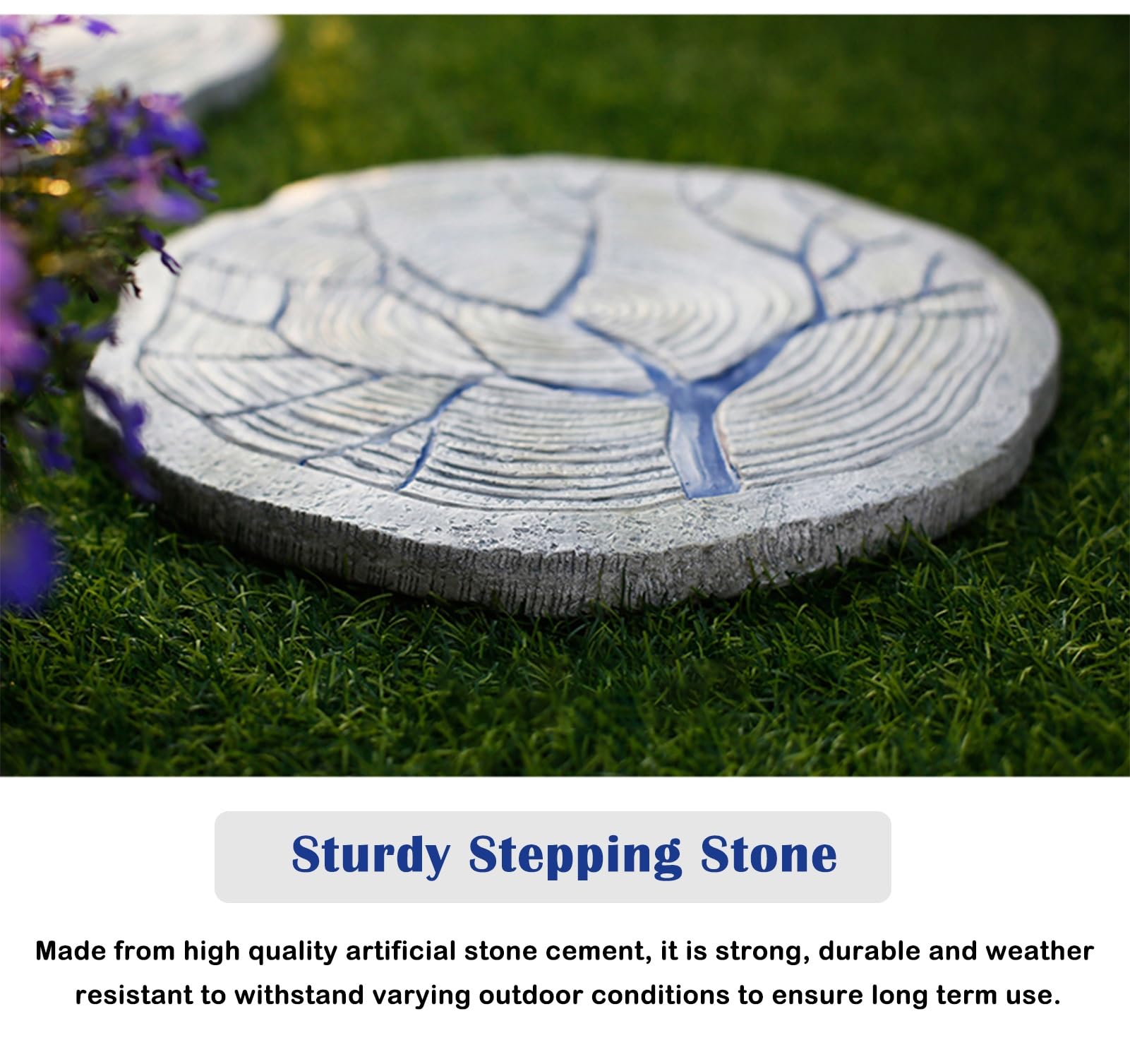 Large Round Stepping Stones Natural Stone Steppers And Pavers