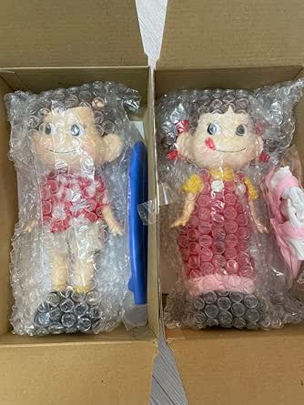 Amazon.co.jp: Fujiya Peko-chan Poko-chan Doll Set : Toys & Games