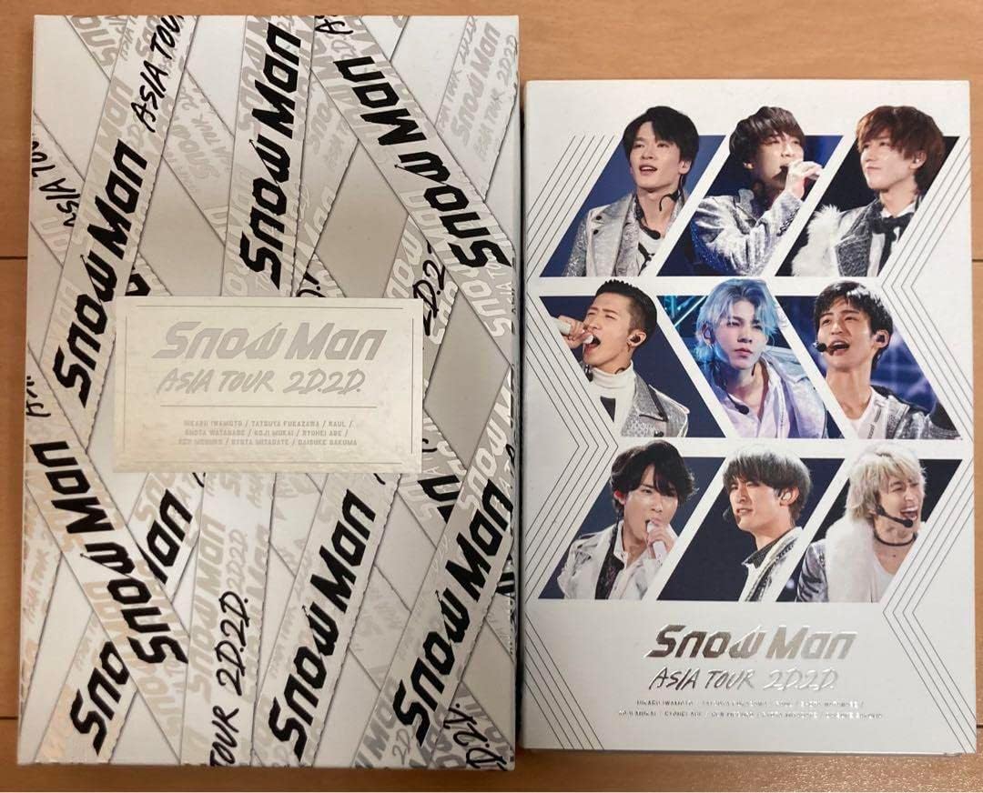 Amazon.co.jp: SnowMan ASIA TOUR 2D.2D. 初回盤DVD 通常盤DVD : パソコン・周辺機器