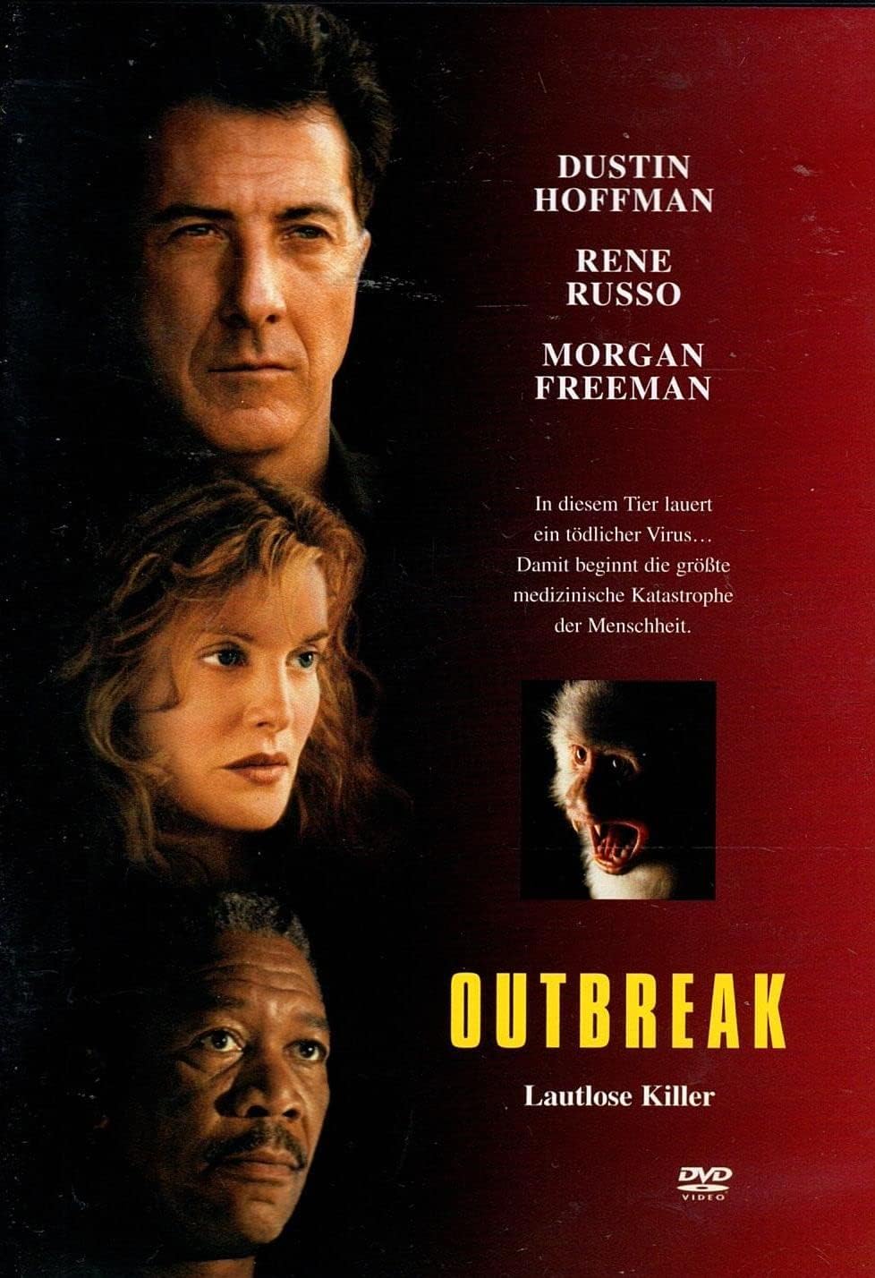 Outbreak [DVD] [1995]: Amazon.co.uk: Hoffman, Dustin, Freeman, Morgan ...