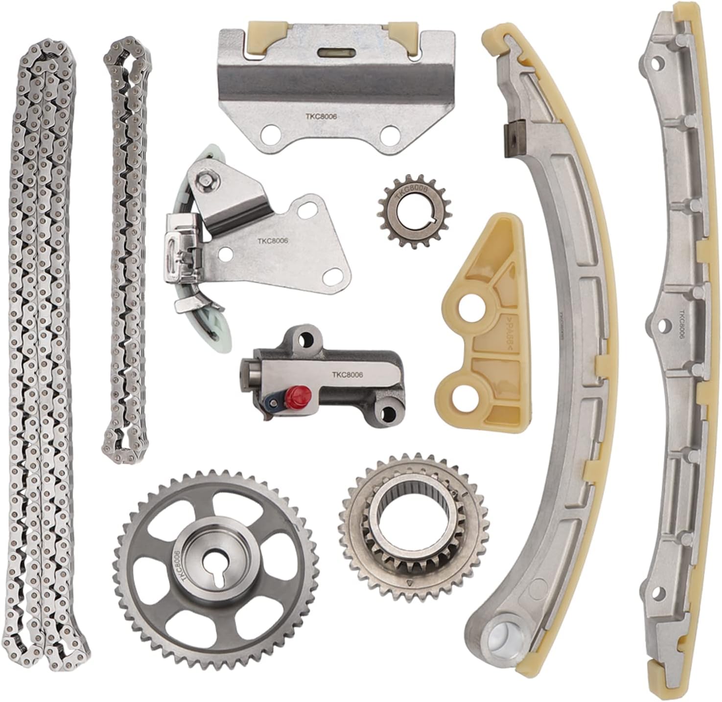 Amazon.com: MAYASAF Engine Timing Chain Kit for Honda 2003-07 Accord ...