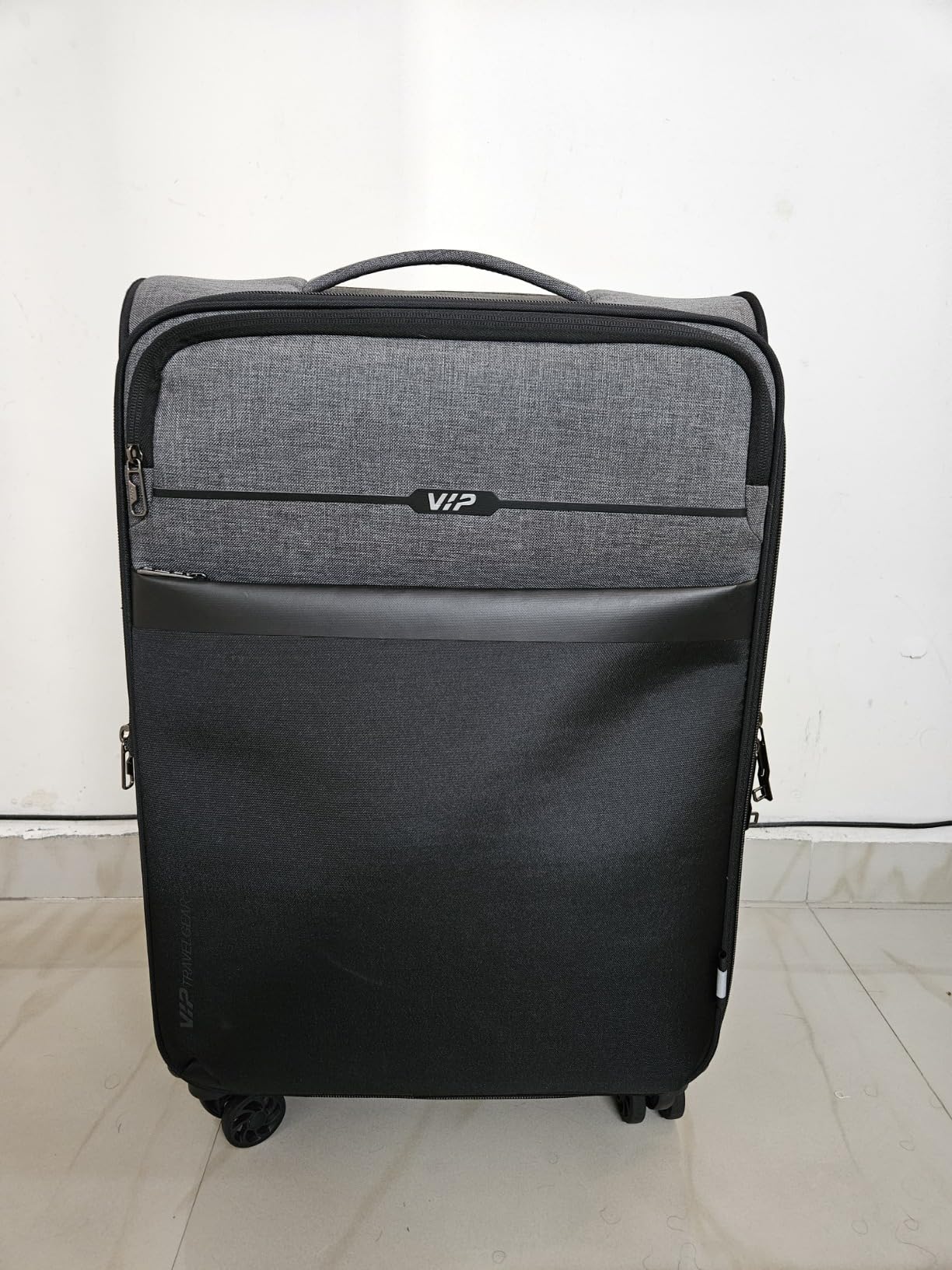 VIP Polyester Vapour Cabin Trolley Bag, 55Cm | Small Soft-Sided Luggage ...