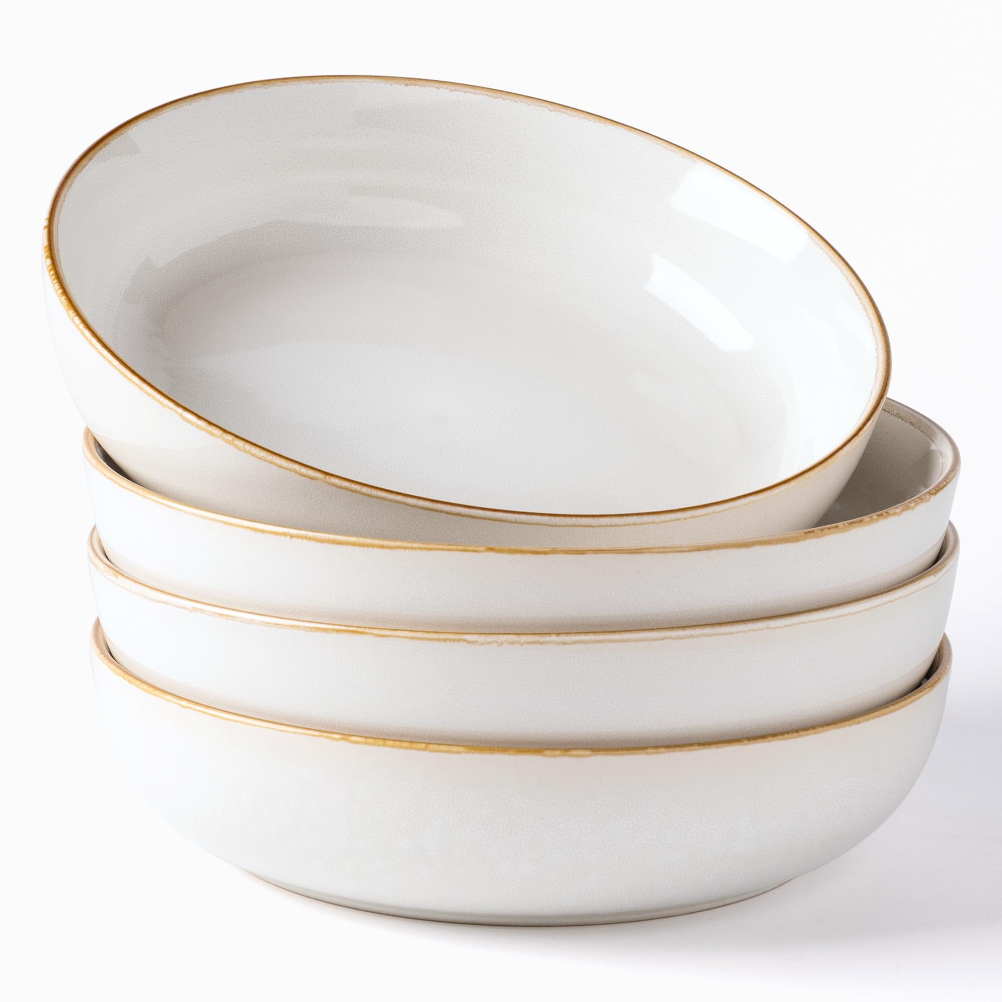 Amazon.com | GBHOME 9'' Large Ceramic Pasta Bowls, 38oz Stoneware Pasta ...