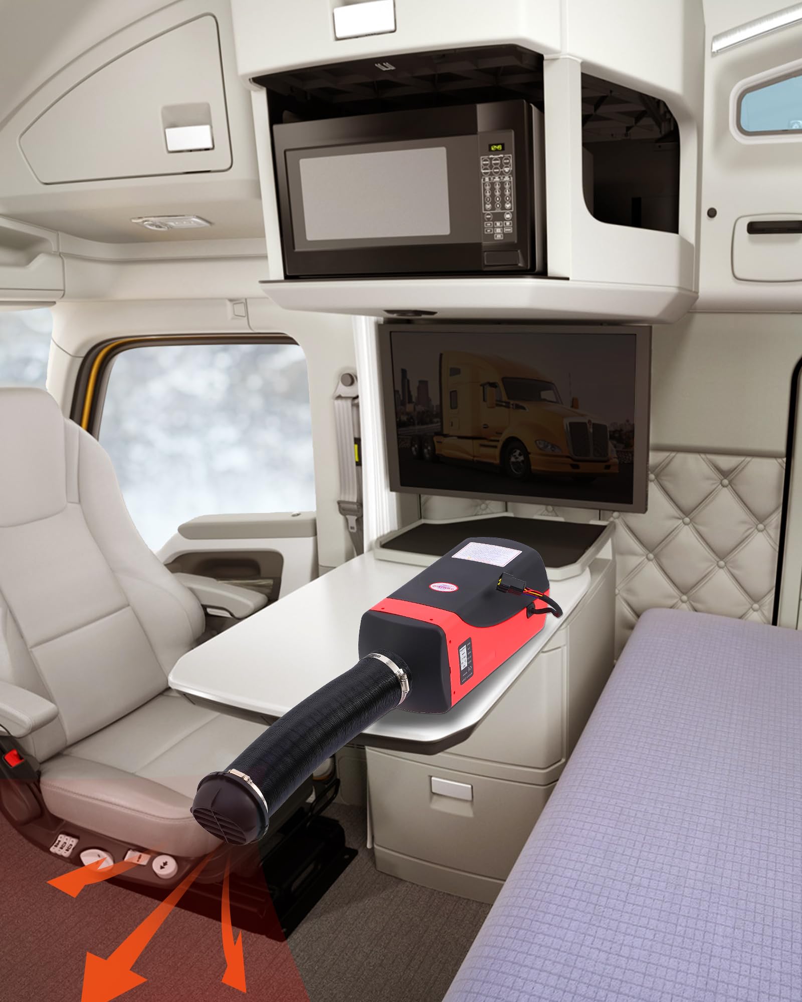 Snapklik.com : 3KW Diesel Heater, 10L Tank Diesel Air Heater, 12V ...