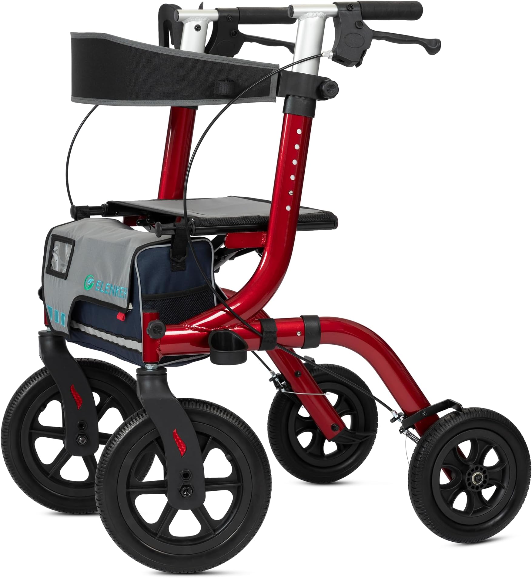 Amazon.com: Smallemon Rollator Walker 3 in 1 Multifunctional Carbon ...