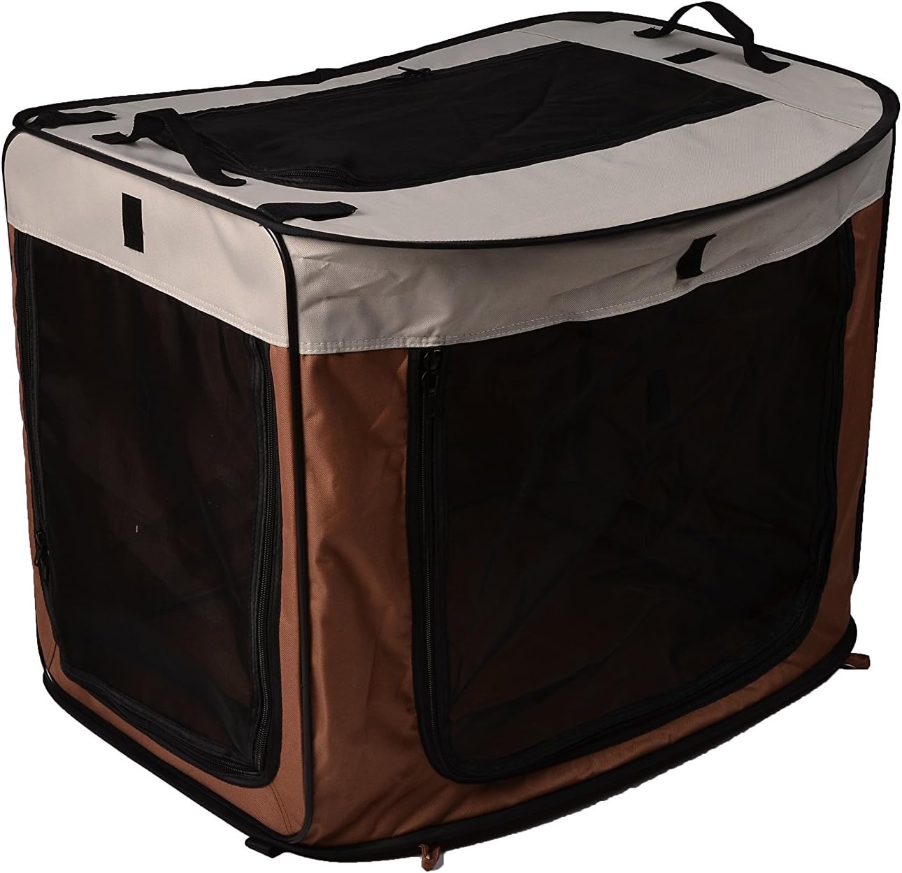 Amazon.com: long rich Large Portable/Foldable Kennel, 31.8" x 22.5" x ...