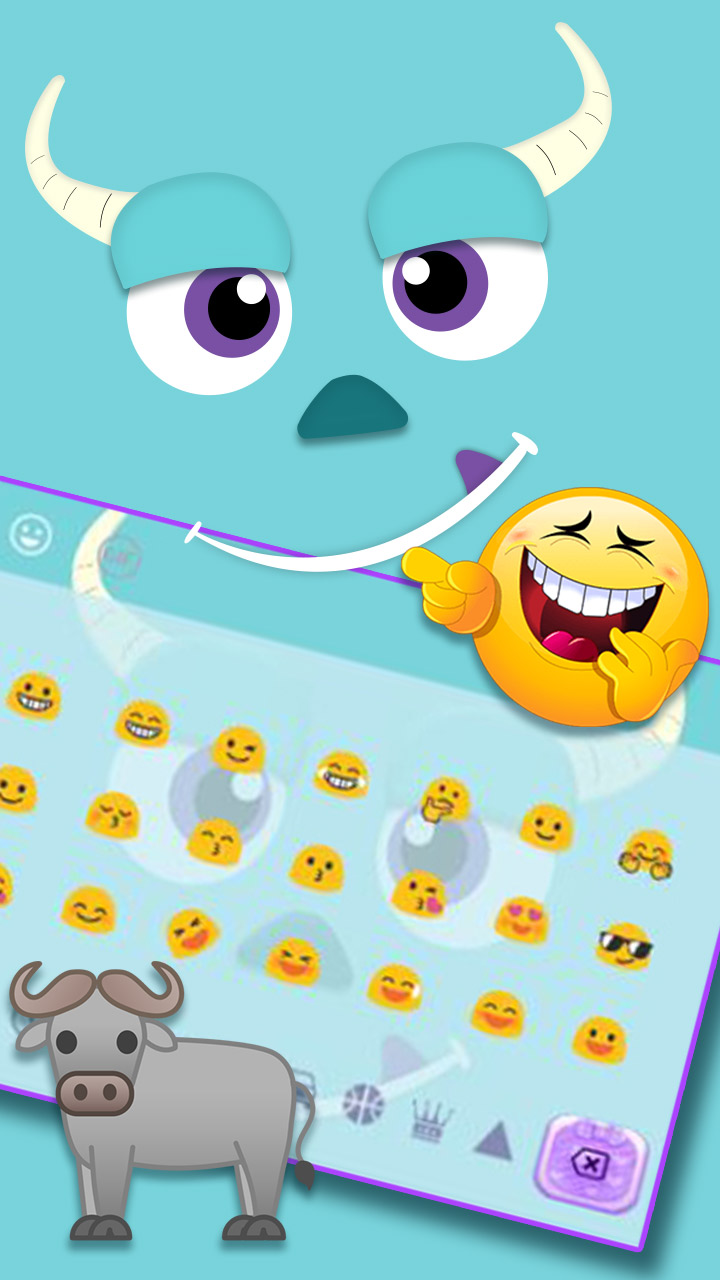 Smiling Buffalo Keyboard Theme - App on Amazon Appstore