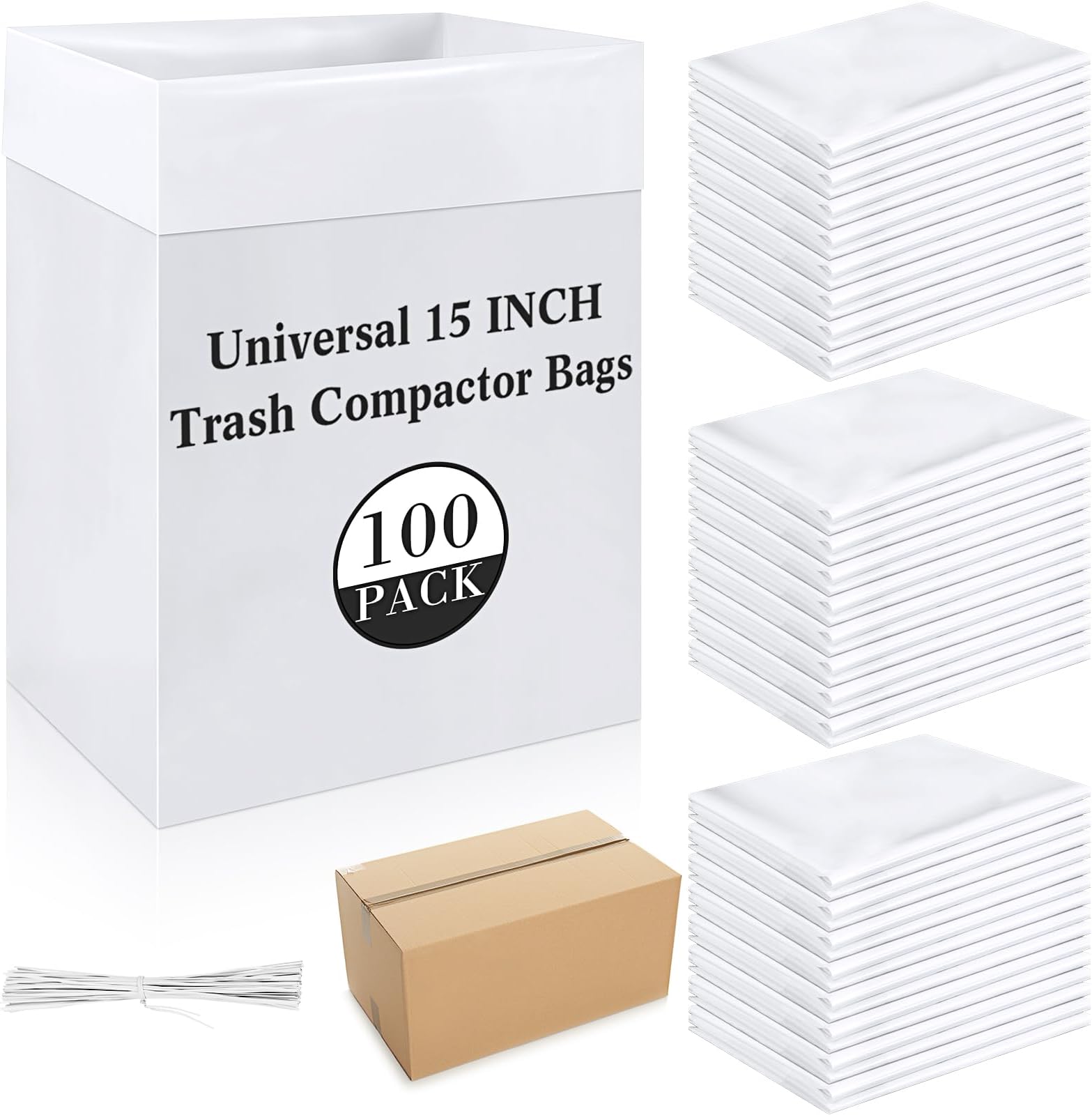 Amazon.com: Compactor Bags Pre Cuffed (50 Pack) : Appliances