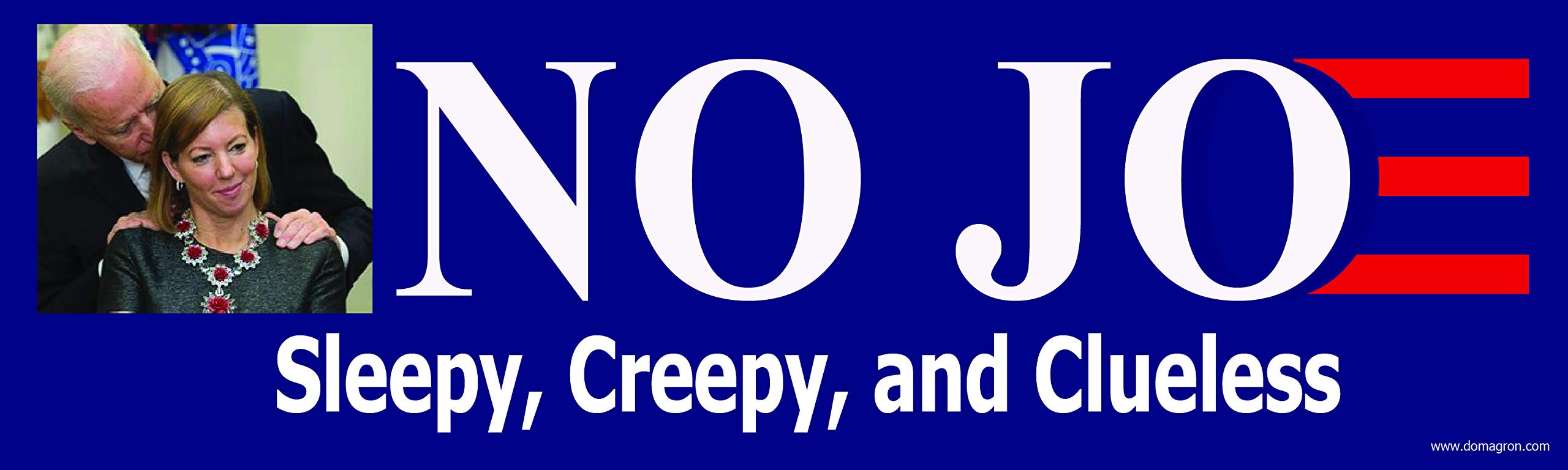 No Joe Bumper Sticker Ver 2 Anti Joe Biden Bumper | Desertcart Sri Lanka
