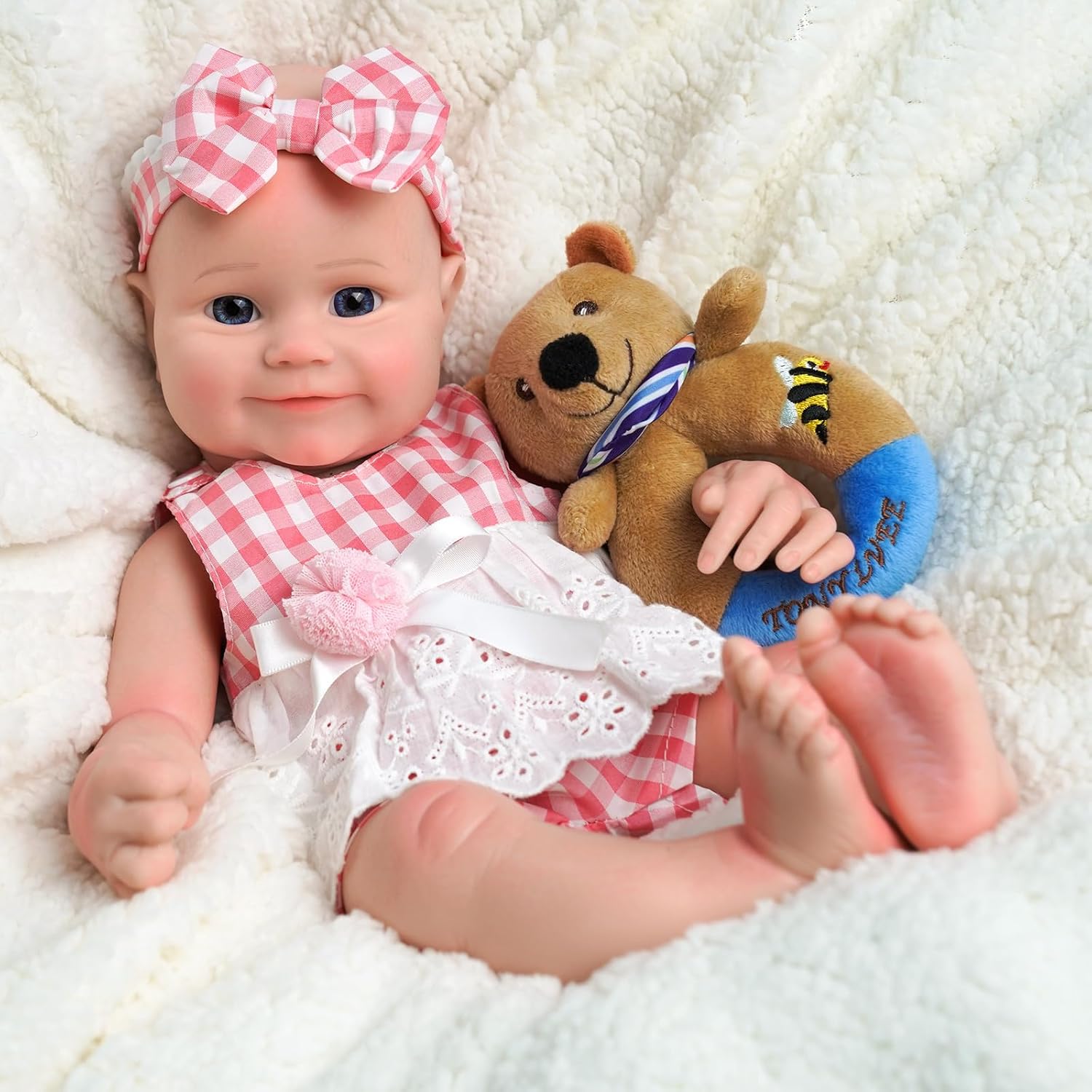 Amazon.com: JIZHI Reborn Baby Dolls Silicone Full Body -16 Inch 5.73lb ...
