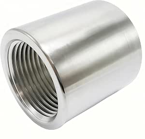 Amazon.com: Lophtnix Stainless Steel Coupling High Pressure Heavy Duty ...