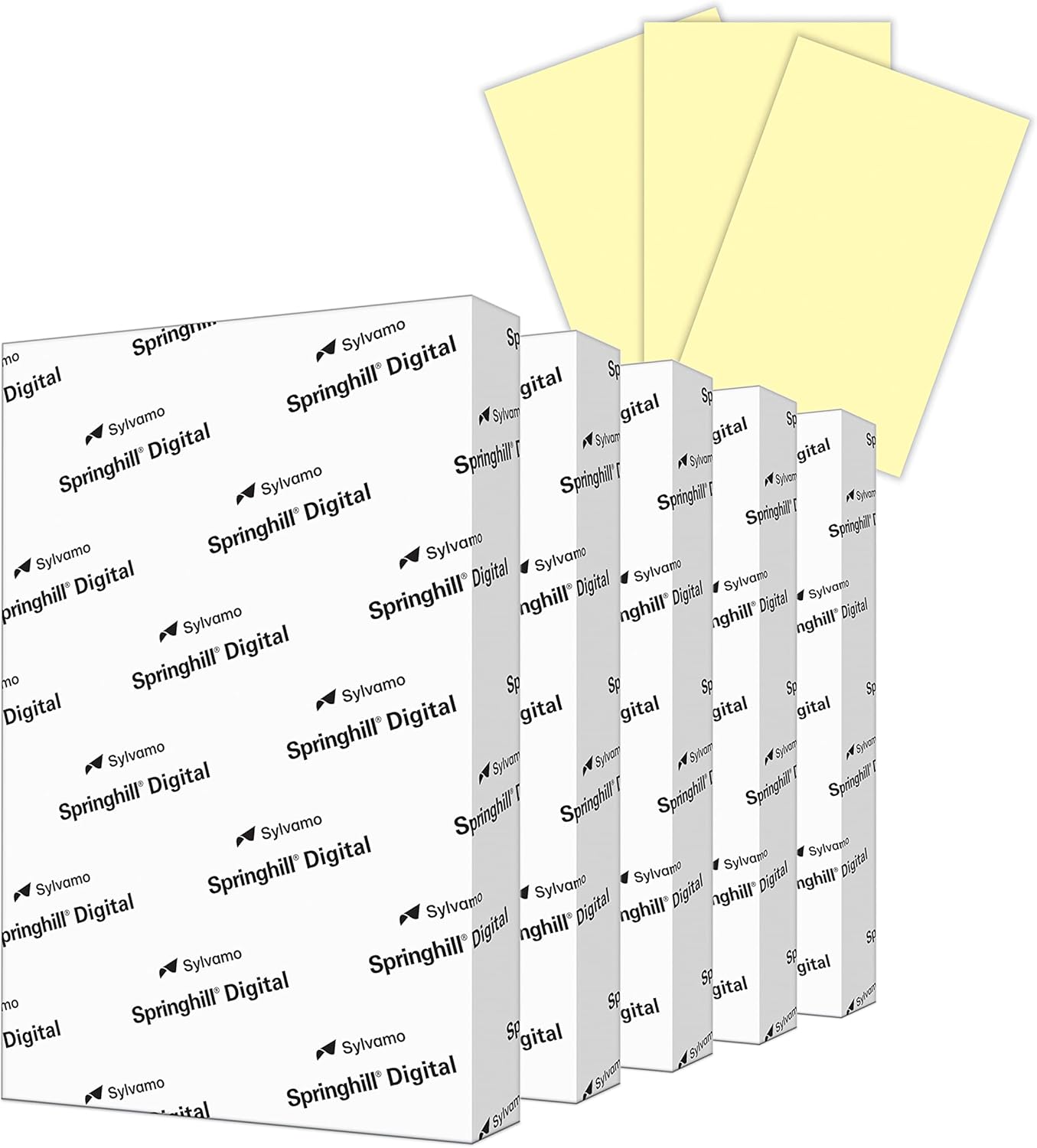 Amazon.com : Springhill 11” x 17” Canary Yellow Copy Paper, 24lb Bond ...