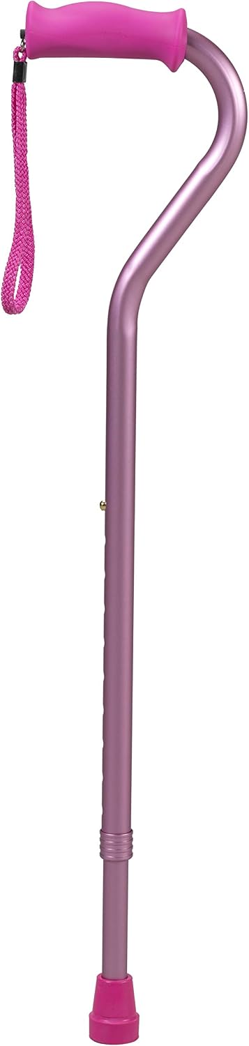 Amazon.com: PCP Offset Walking Cane, Height Adjustable, Senior Living ...