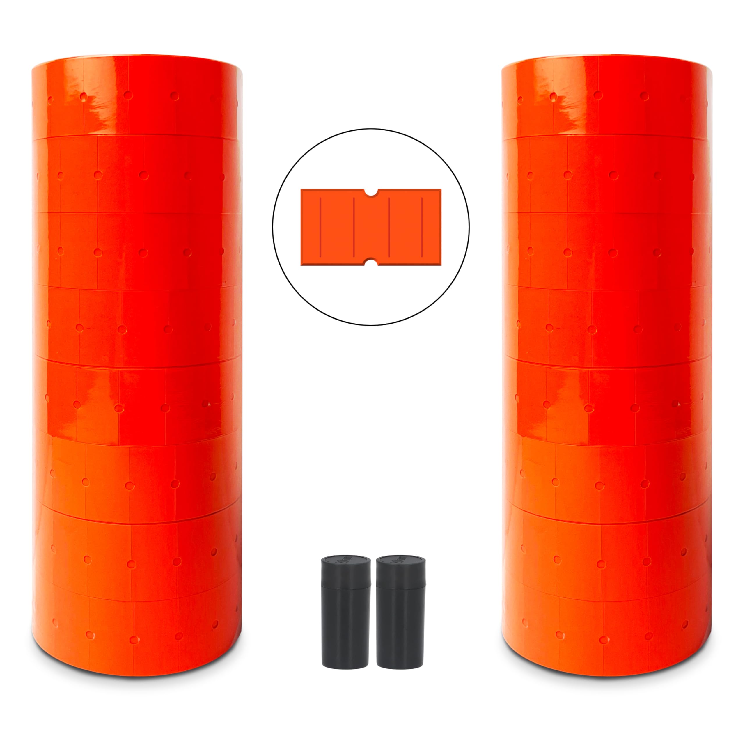 Date Stamp Colorful Price Gun Label Kit - 50 Rolls With 5 Ink Colors ...