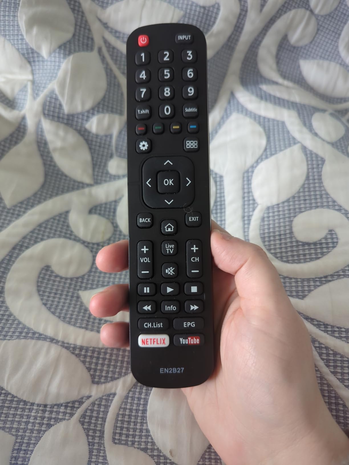 EN2B27 EN2B27HB Remote Suit for Hisense LCD TV 58R5 65R5 32N4 32P4 39N4 ...