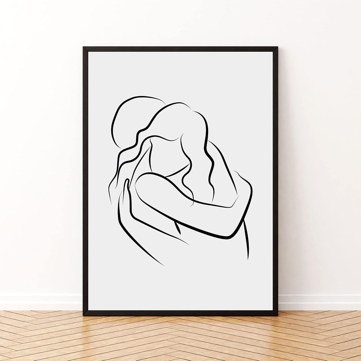 Buy Neutral Line Art, Bedroom Line Art, Line Body Drawing Prints ...