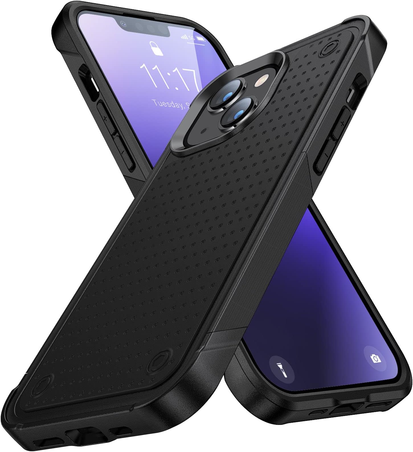 Amazon.com: TORRTOWAY Designed for iPhone 14 Case iPhone 13 Case 2 in 1 ...