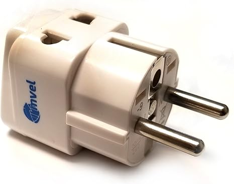 Amazon.com: 2 in 1 Europe Travel Adapter for European Outlets - Type C ...